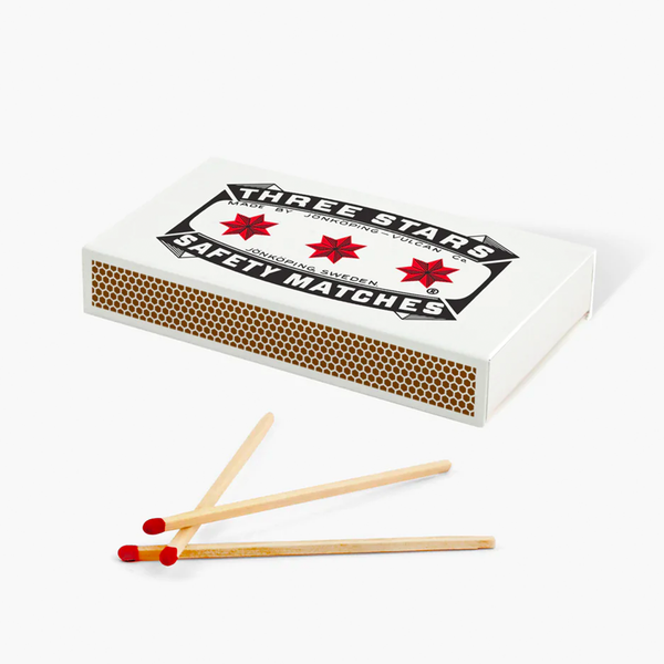 Three Stars Matches – Nordic Designs Stockholm
