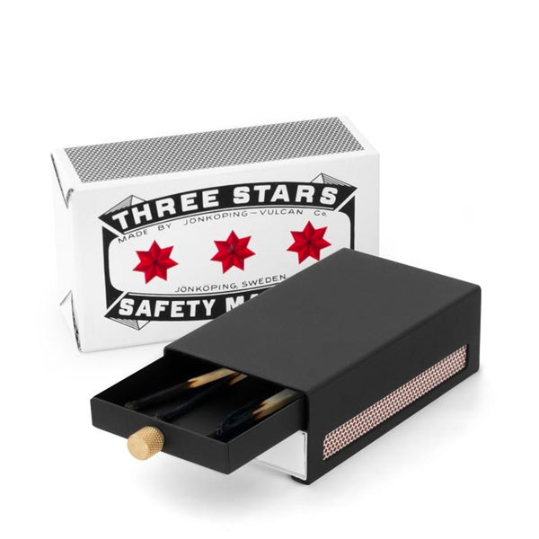Matchbox Cover Black – Nordic Designs Stockholm