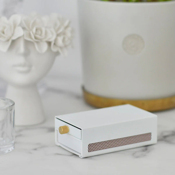 Matchbox Cover White – Nordic Designs Stockholm